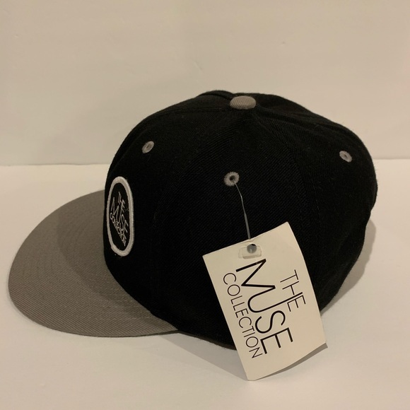 Accessories | The Muse Collections Unbranded Cap Black Gray | Poshmark